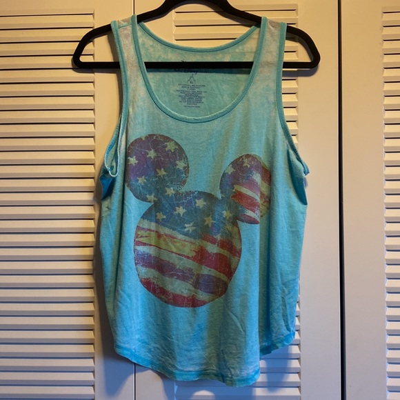 Disney | Tops | Disneyland Exclusive Patriotic Mickey Tank | Poshmark